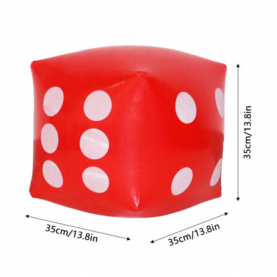 Party Game Pvc Inflatable Dice Decompression Inflatable Large Dice Bar ...