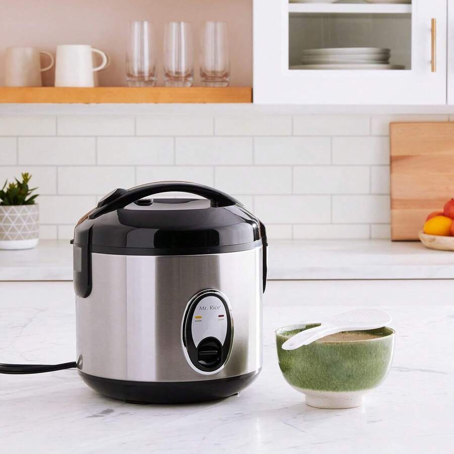 4 Cups Rice Cooker with Stainless Body | SHEIN USA