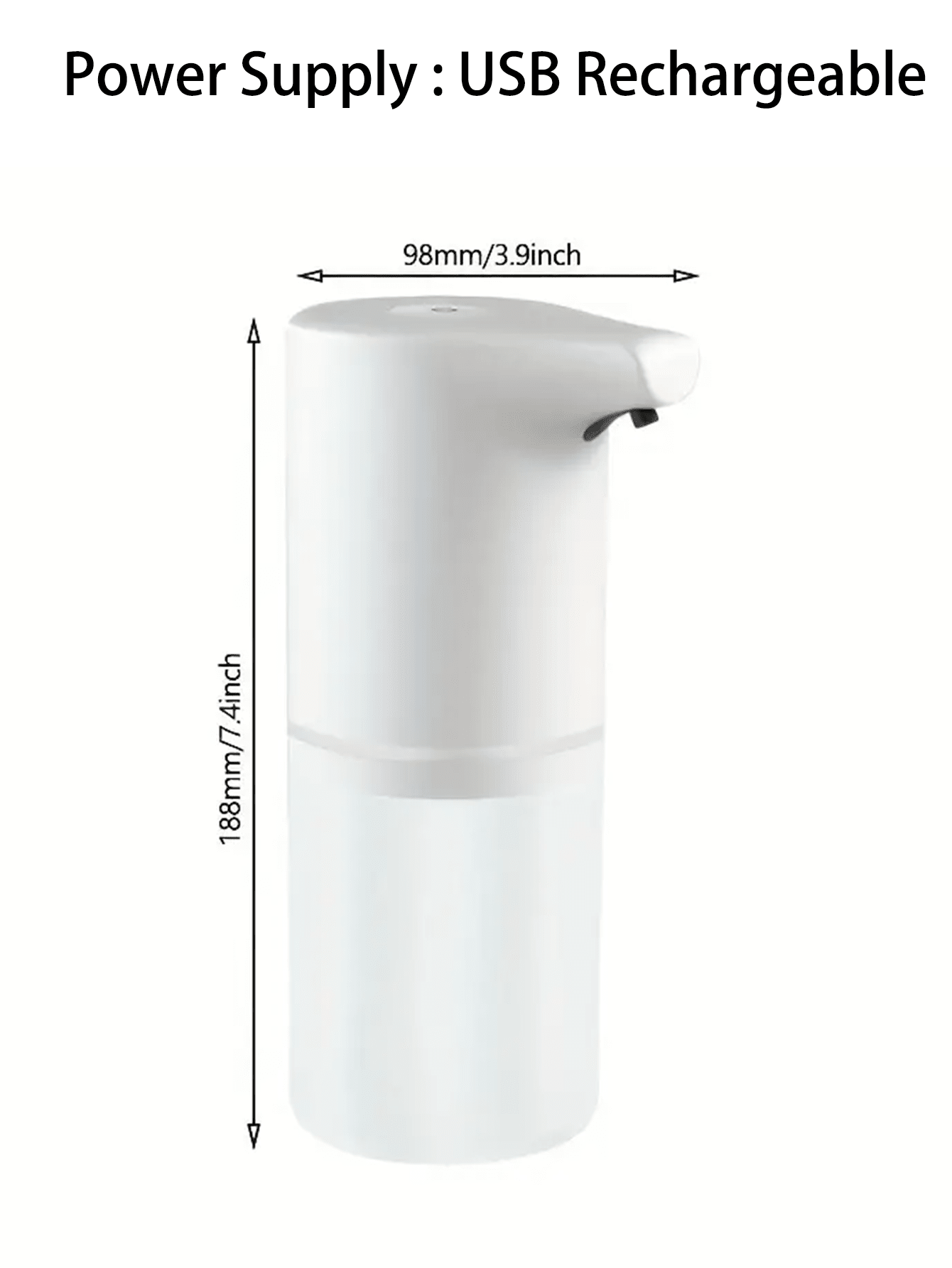 350ML Automatic Foam Soap Dispensers Bathroom Smart Sensor Hand Washing ...