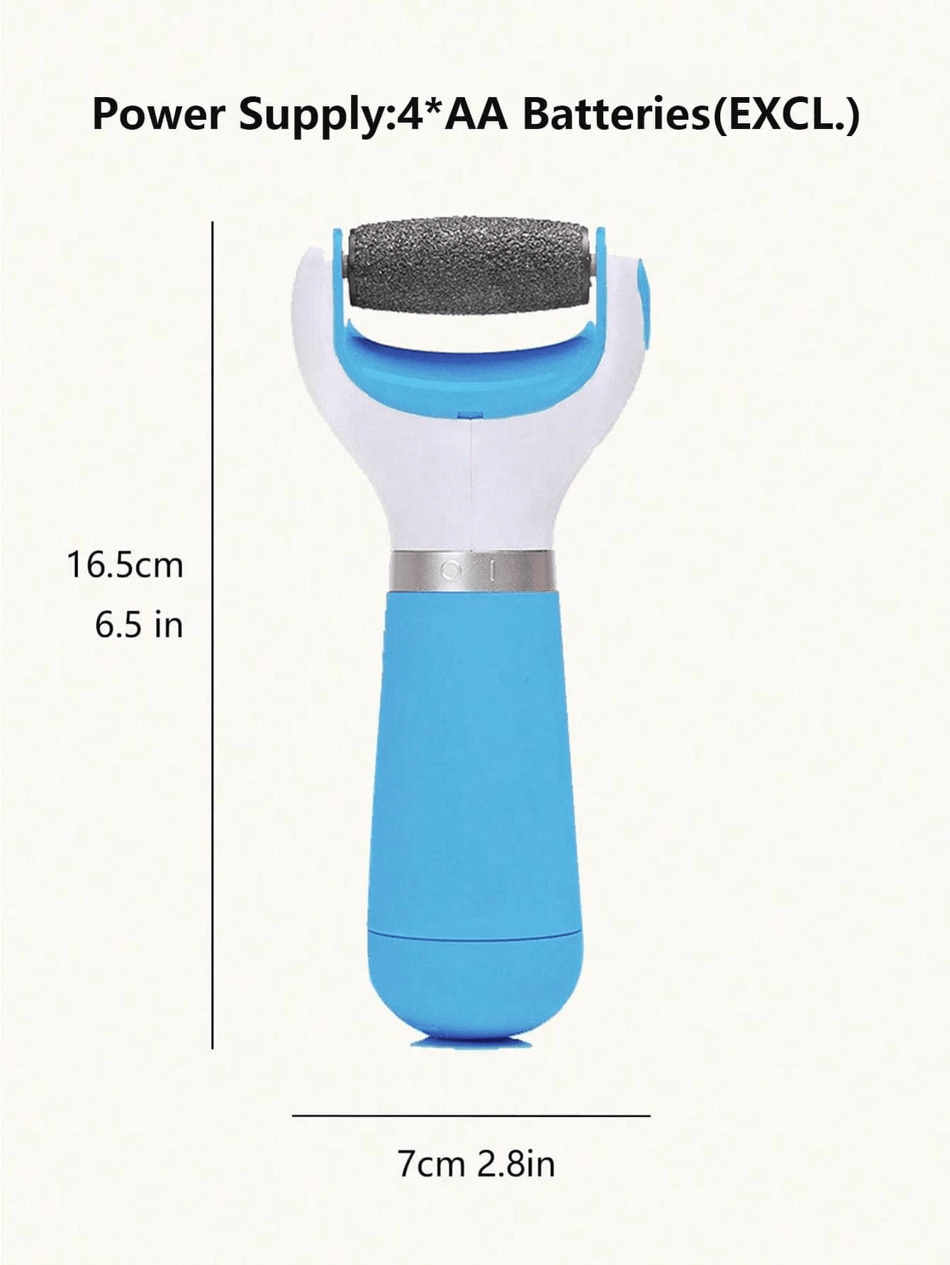 1pc Large Electric Foot Callus Remover & Exfoliating Tool Best Pedicure ...