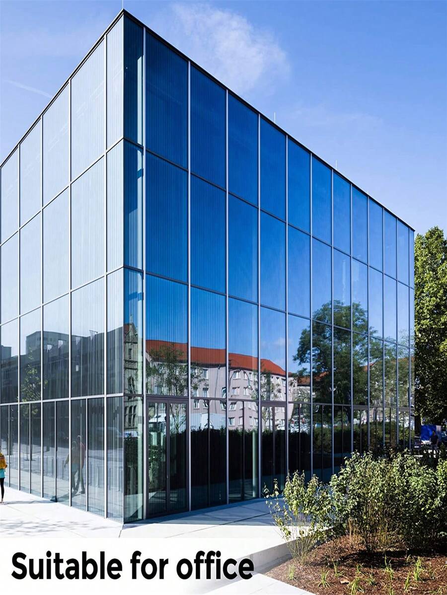 Window Privacy Film One Way Daytime Privacy Vinyl Self-Adhesive Sun ...