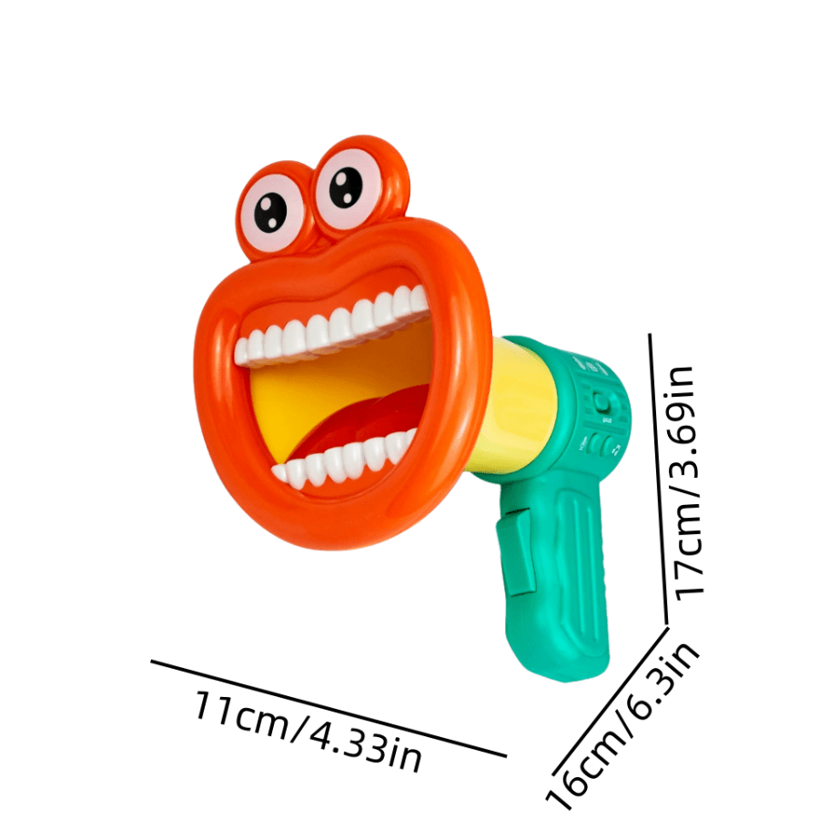 1pc Big Eye Handheld Loudspeaker With Recording Function, Prank ...