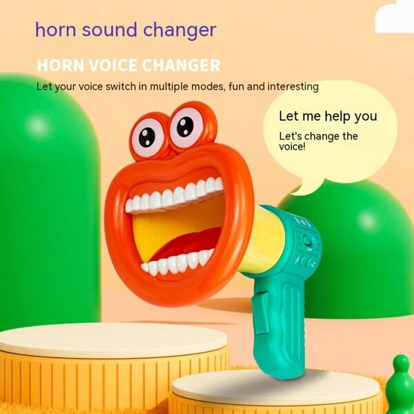 1pc Big Eye Handheld Loudspeaker With Recording Function, Prank ...