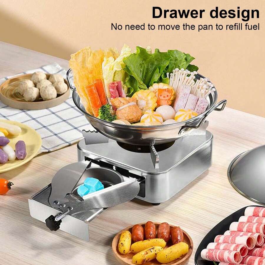 Camping Stove Portable Spirit Cooker For Indoor Outdoor Alcohol Stove ...