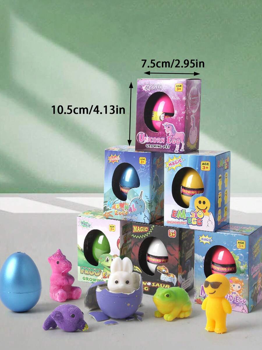 1PC Random Animal Water Incubation Toy, Children's Educational Early ...