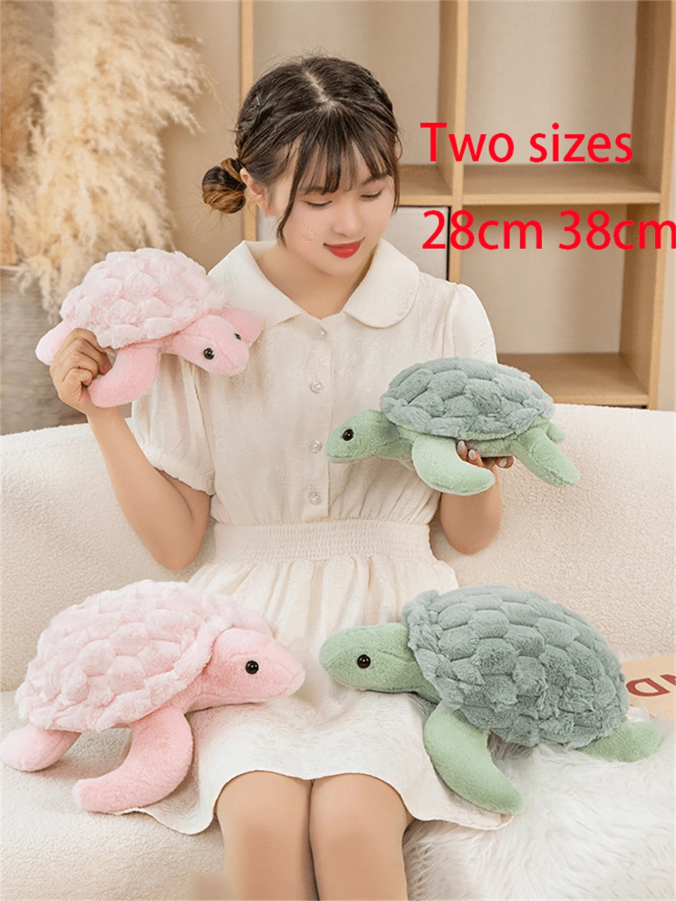 Cute Soft Plush Turtle Toy, Adorable Turtle Stuffed Animal, Gift For ...