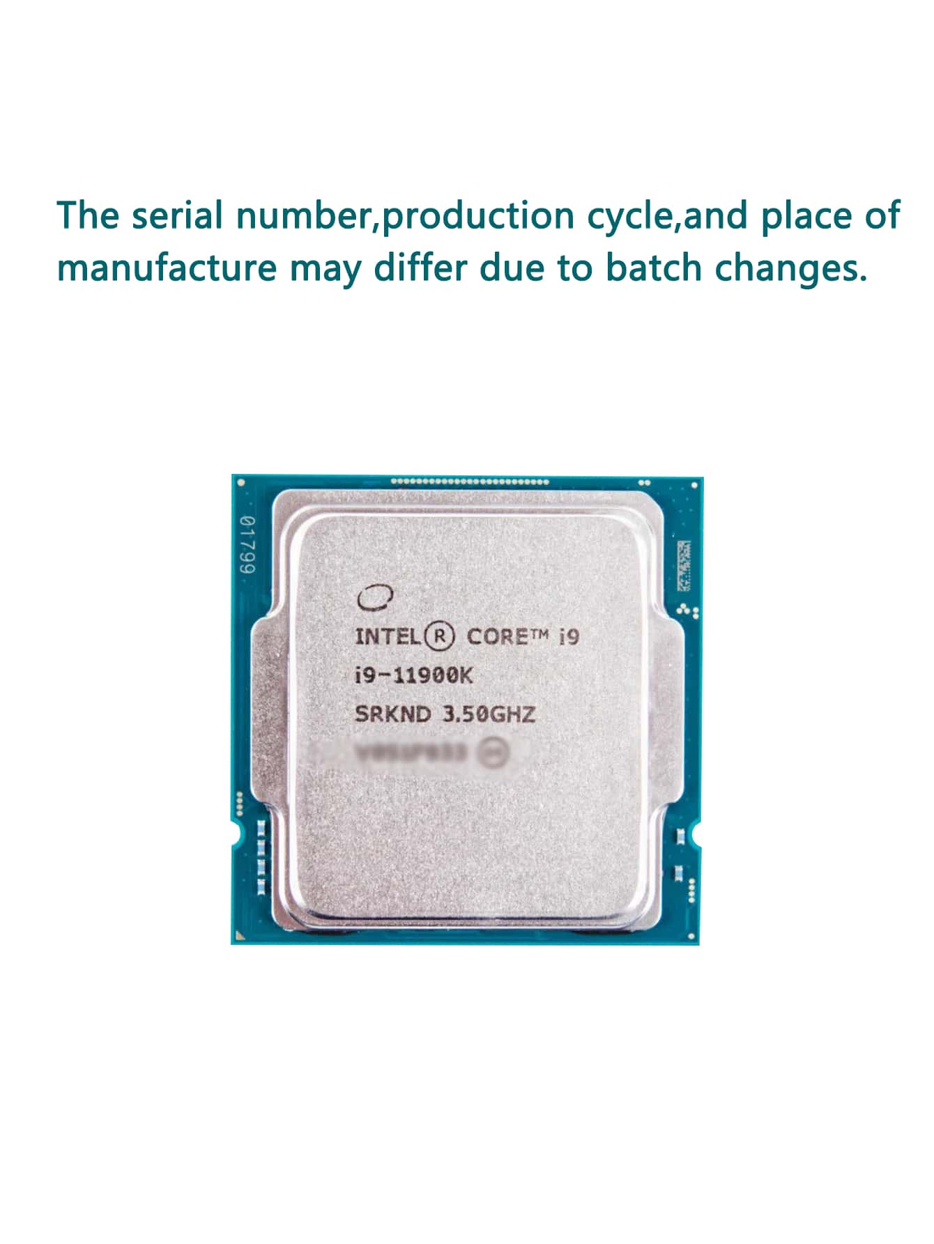 Intel Core i9-11900K i9 11900K 3.5GHz 8-Core 16-Thread CPU Processor L3 ...