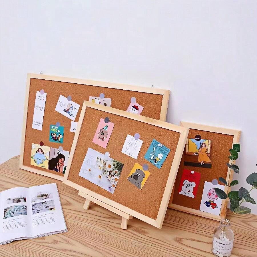 Single Sided Felt Photo Wall Desktop Hanging Photo Wall Display Board ...