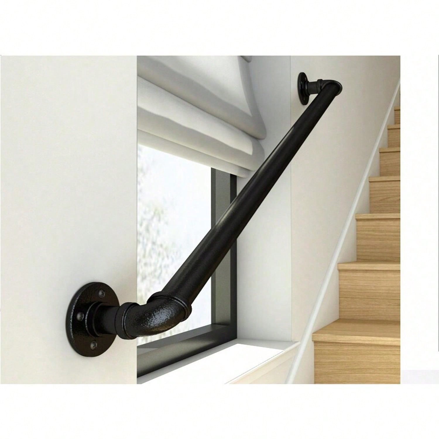 1 stuk 1 m Lengte Europese Stijl Eenvoudig Ijzer Trap Leuning ...