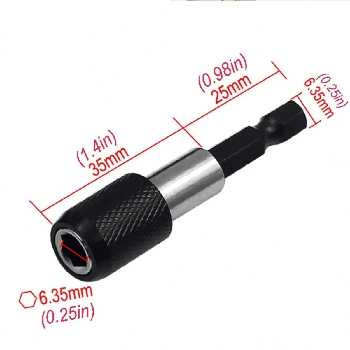 1pc Hex Shank Quick Release Self-locking Extension Bar For Drill ... 1pc Hex Shank Quick Release Self-locking Extension Bar For Drill ...