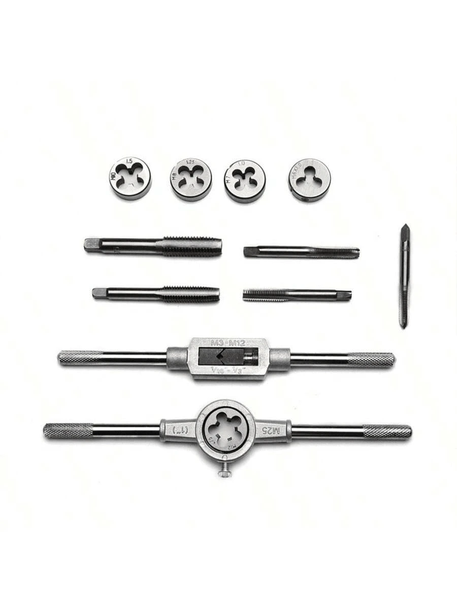 12pcs Silver Screw Set With Anti-Loosening Thread Plates, Cone And ...