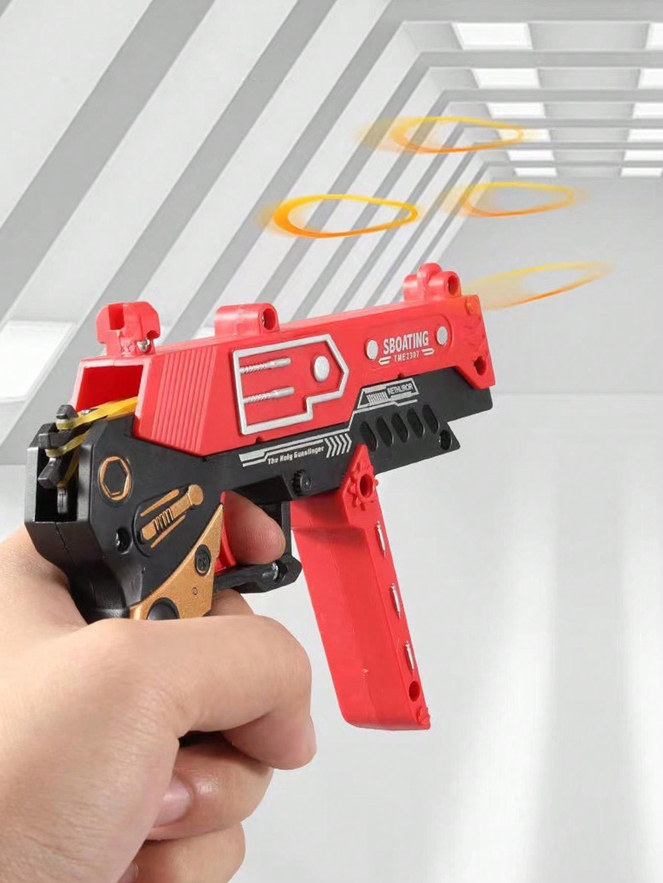 A Rubber Band Gun With Random Colors, Containing 30 Rubber Bands, Large ...