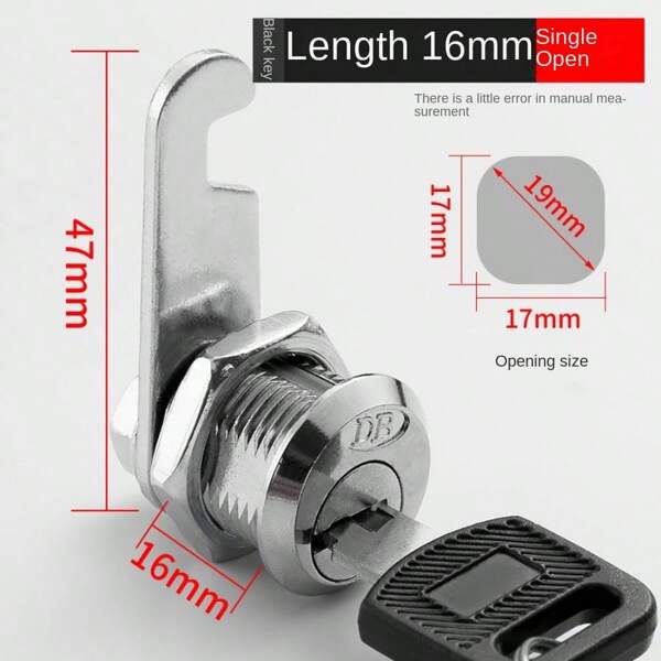 Office Drawer Lock, File Cabinet Lock, Iron Cabinet Lock, Wardrobe Lock ...