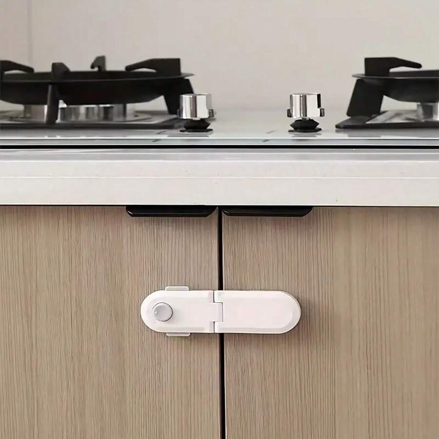 1pc Anti-Pinch Hand Drawer Latch Cabinet Door Refrigerator Latch Window ...