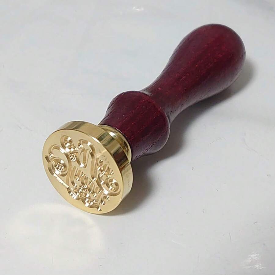 1pc Metallic Letter Design Wax Seal Stamp Head, Simple Multi-purpose ...