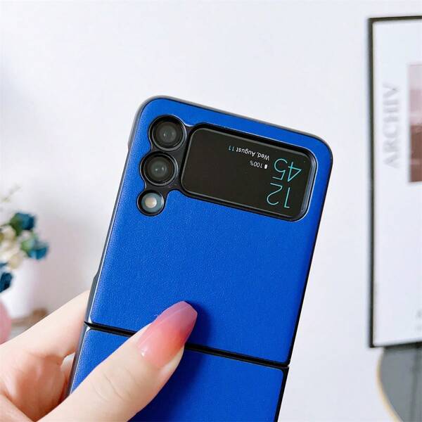 Custodia Protettiva Semplice In Unico Colore Per Samsung Galaxy Zflip3 ...