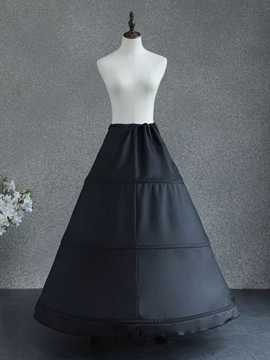 1PC Wedding Dress Petticoat Women Bride Crinoline Dress Long Underskirt ...