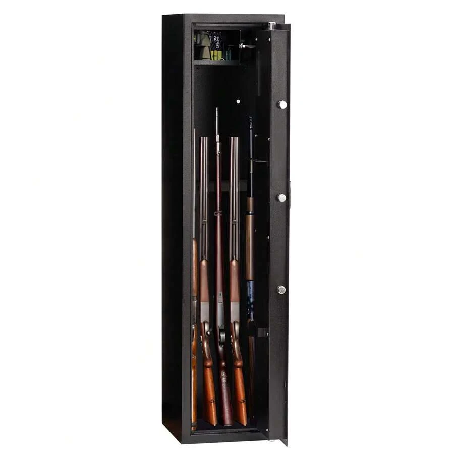 Gun Safe---Quick Access 5-6 Gun Large Rifle Gun Security Cabinet for ...