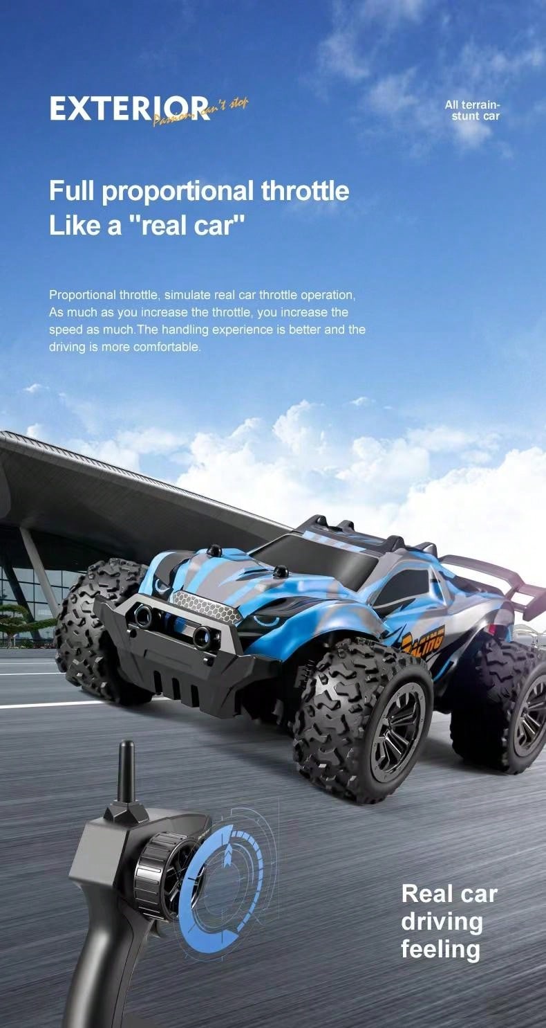 1:20 Scale Rc High-Speed Off-Road Drift Racing Car Electric Remote ...