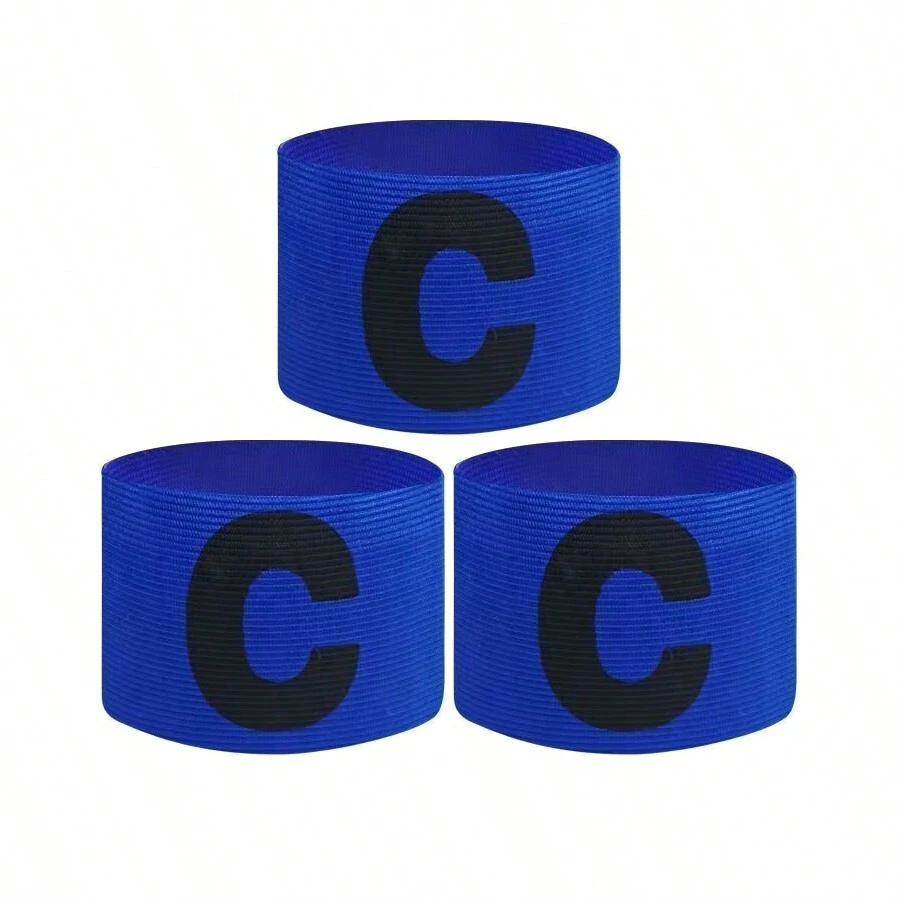 3-Pack Captain's Armband, C Logo, Captain's Logo, Suitable For Football ...