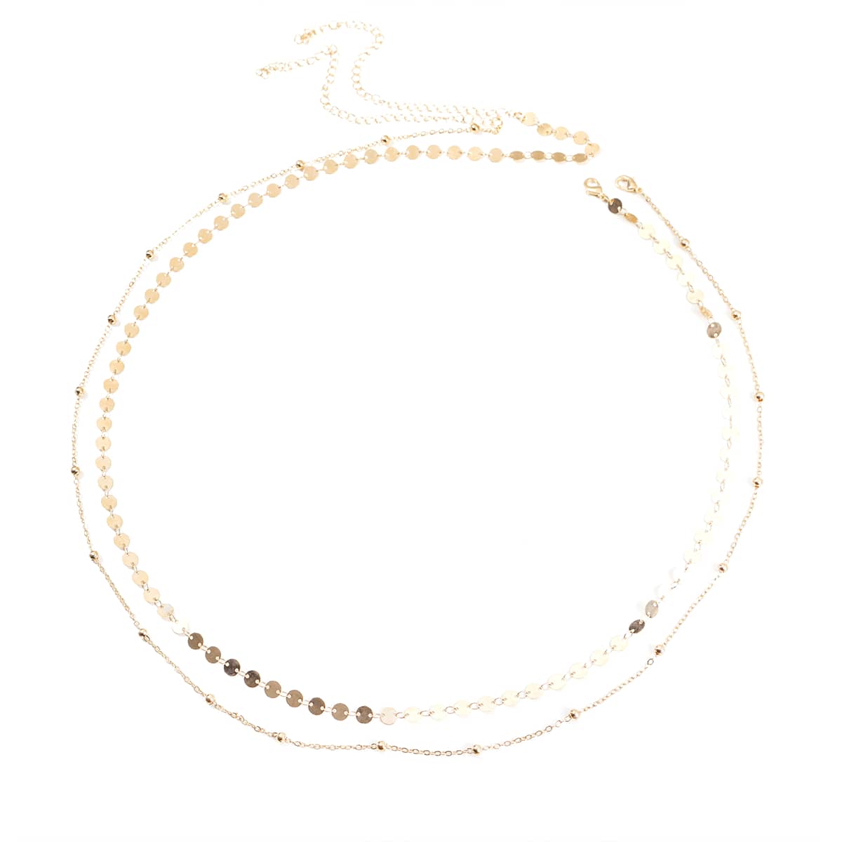 2pcs/set Women's Sexy Gold Body Chain, Combination Waist Chain for Sale ...