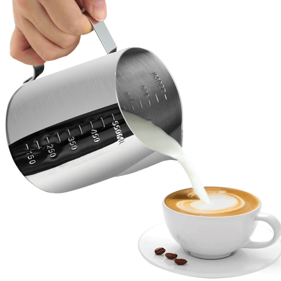 Jarra Inox Barista Cremeira Pitcher Pequena 550ml Leiteira Café Bar ...