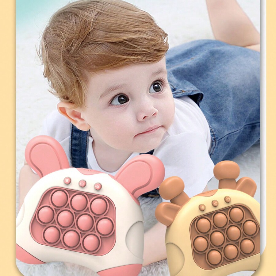 Fast Push Game Light Up Pops Whack A Mole Fidget Toys Quick Push Bubble ...