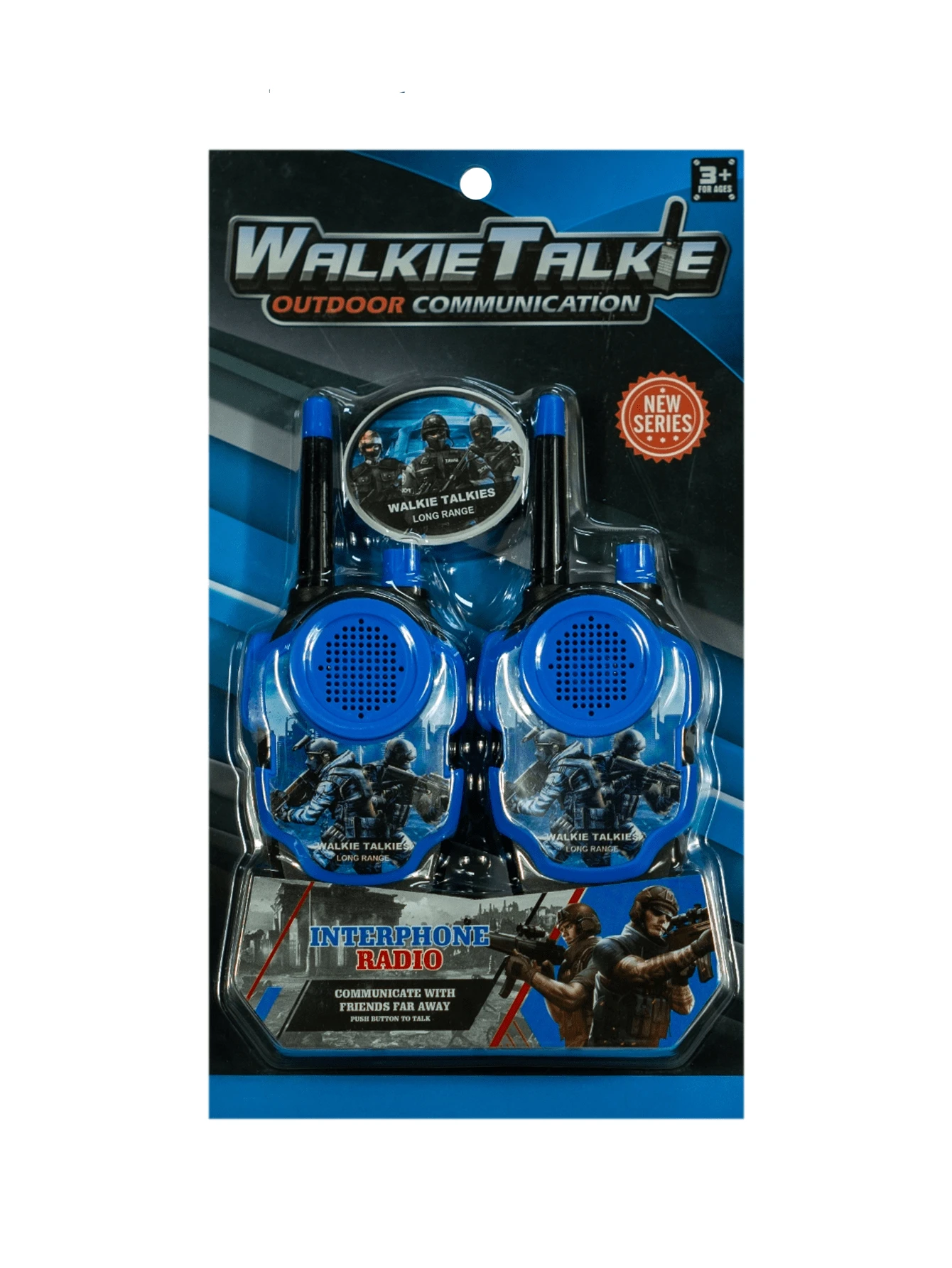 PACK 2 WALKIE TALKIES WIRELESS COMMUNICATION TOY WITH LONG RANGE ...