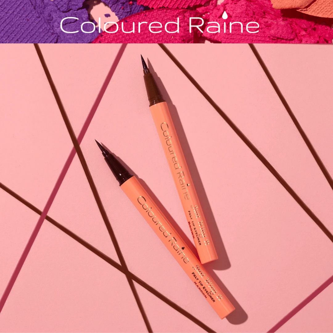 Coloured Raine: Just Wing It Eye Liner - Maroon Eyeliner Liquid | SHEIN USA