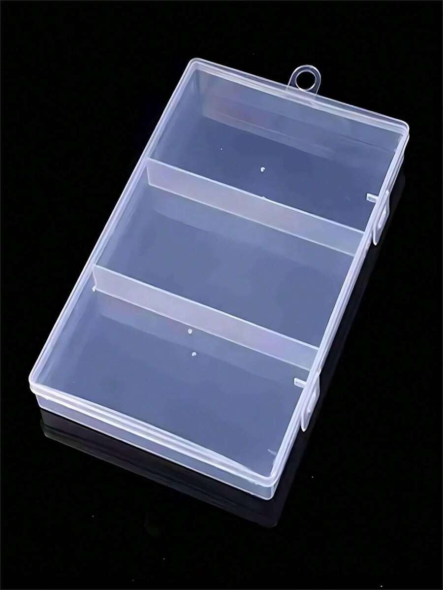 1pc Transparent Pp Plastic Box For Parts, Jewelry, Tools, Fishing Tools ...
