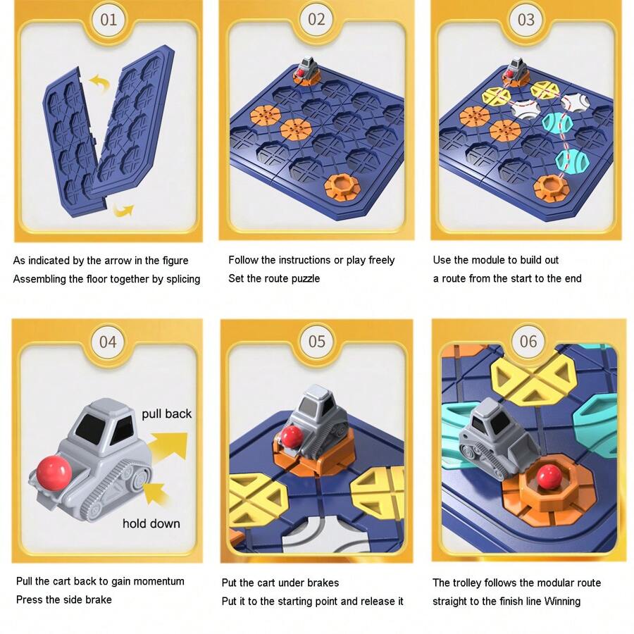 High Iq Brain Teaser Toy, Space Themed Tabletop Game For Kids, Thinking ...