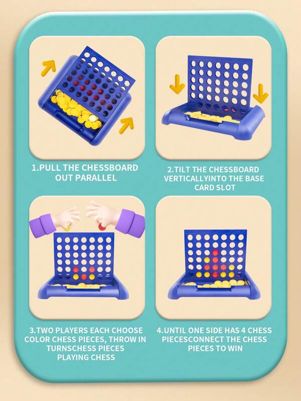 3d Connect Four/ Five In A Row/ Gomoku/ Four-In-A-Row Board Game For ...