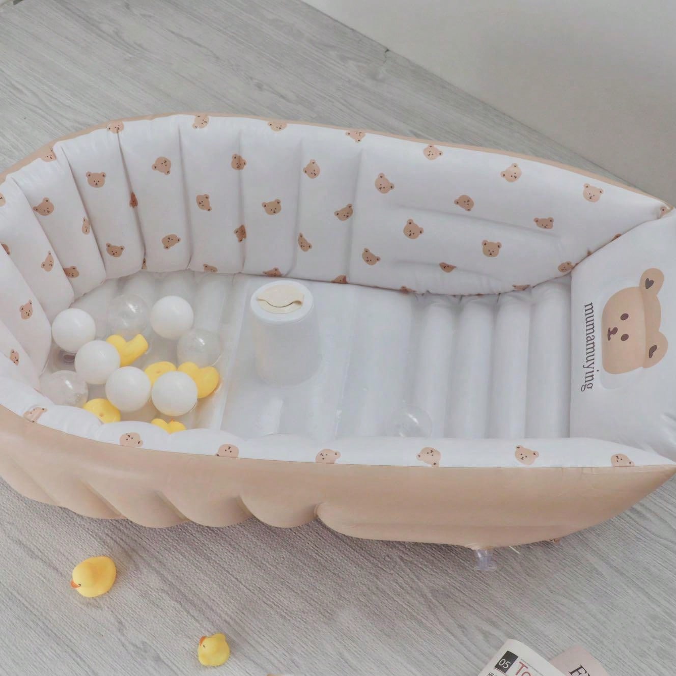 Dziecko Nadmuchiwane Wanna , Przenośny Kąpiel dziecka Wanna ...