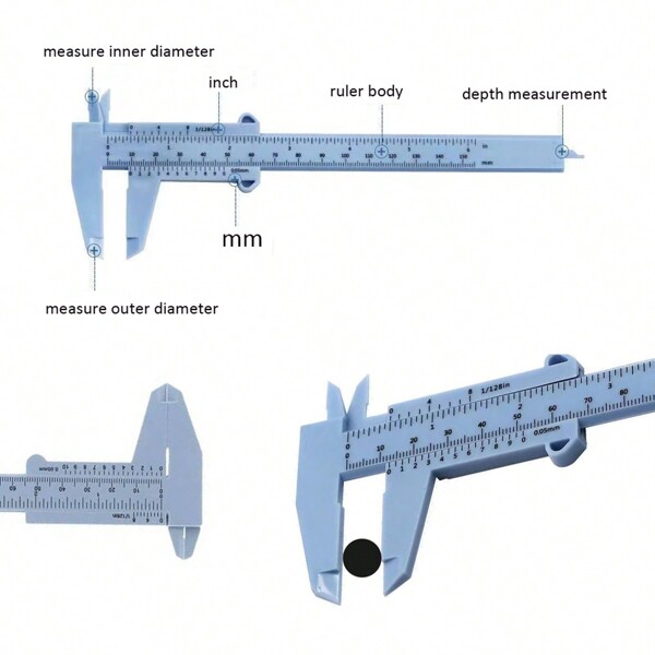 Tattoo Eyebrow Ruler And Eyebrow Guide Ruler Permanent Tools For Make ...