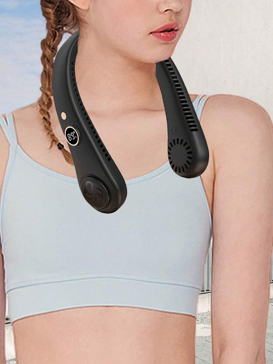 New Portable Bladeless Neck Fan/handheld Bladeless Fan, 360° Cooling ...