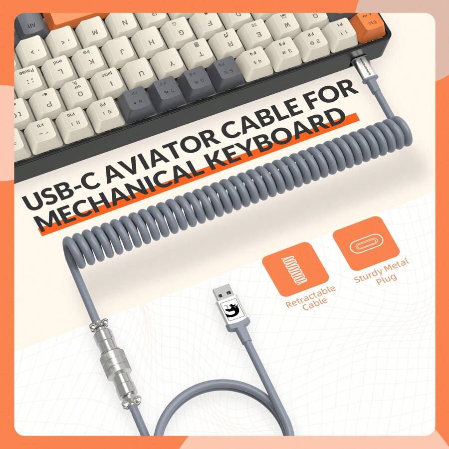 ATTACK SHARK ATTACK SHARK X ZIYOU LANG RK-T8 Wired 65% Mechanical ...