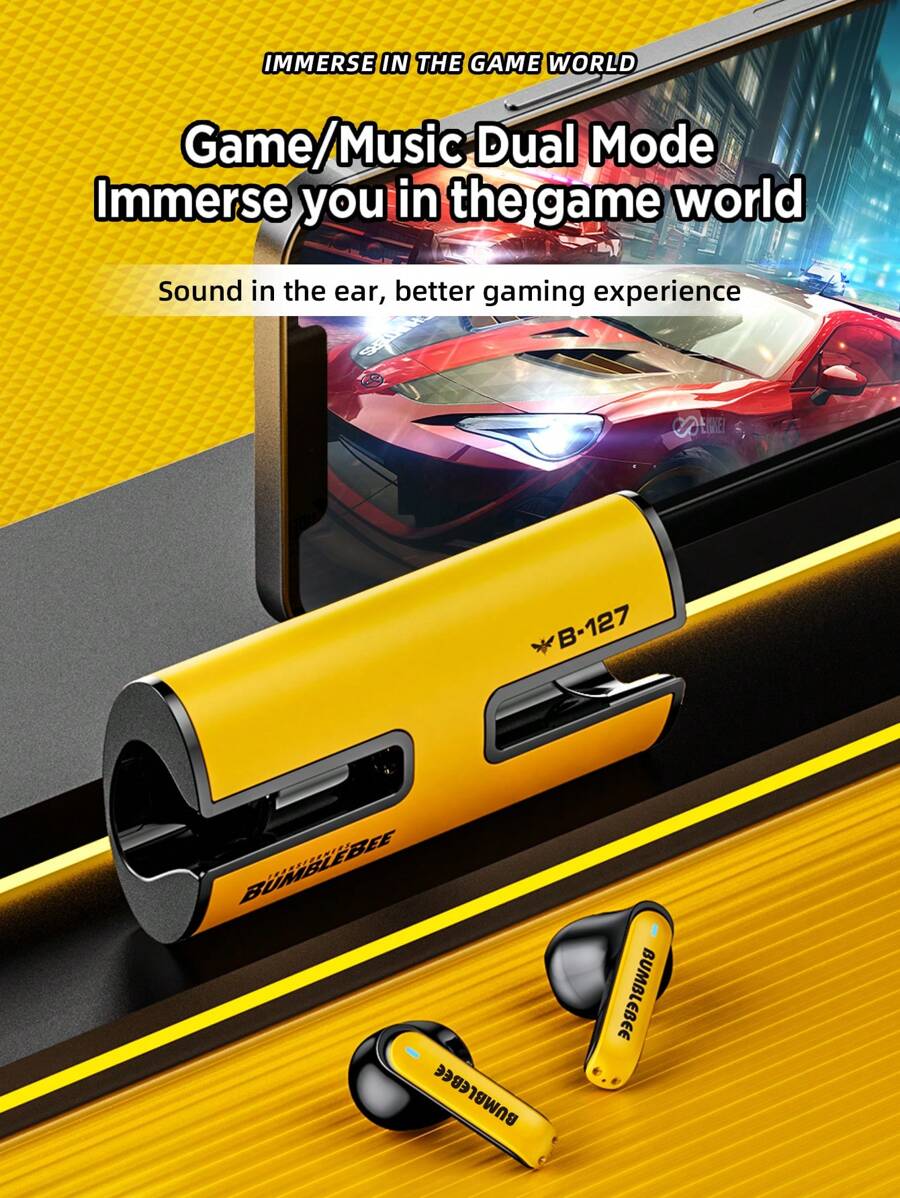 TRANSFORMERS Tf-T02 Passive Noise Cancelling In-Ear 5.3 Hd Call Noise ...