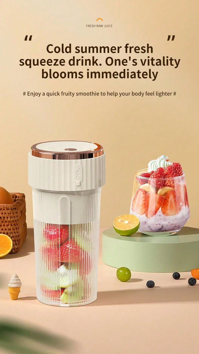 Electric Citrus Juicer, Tintalk Rechargeable Wireless Portable Juicer ...
