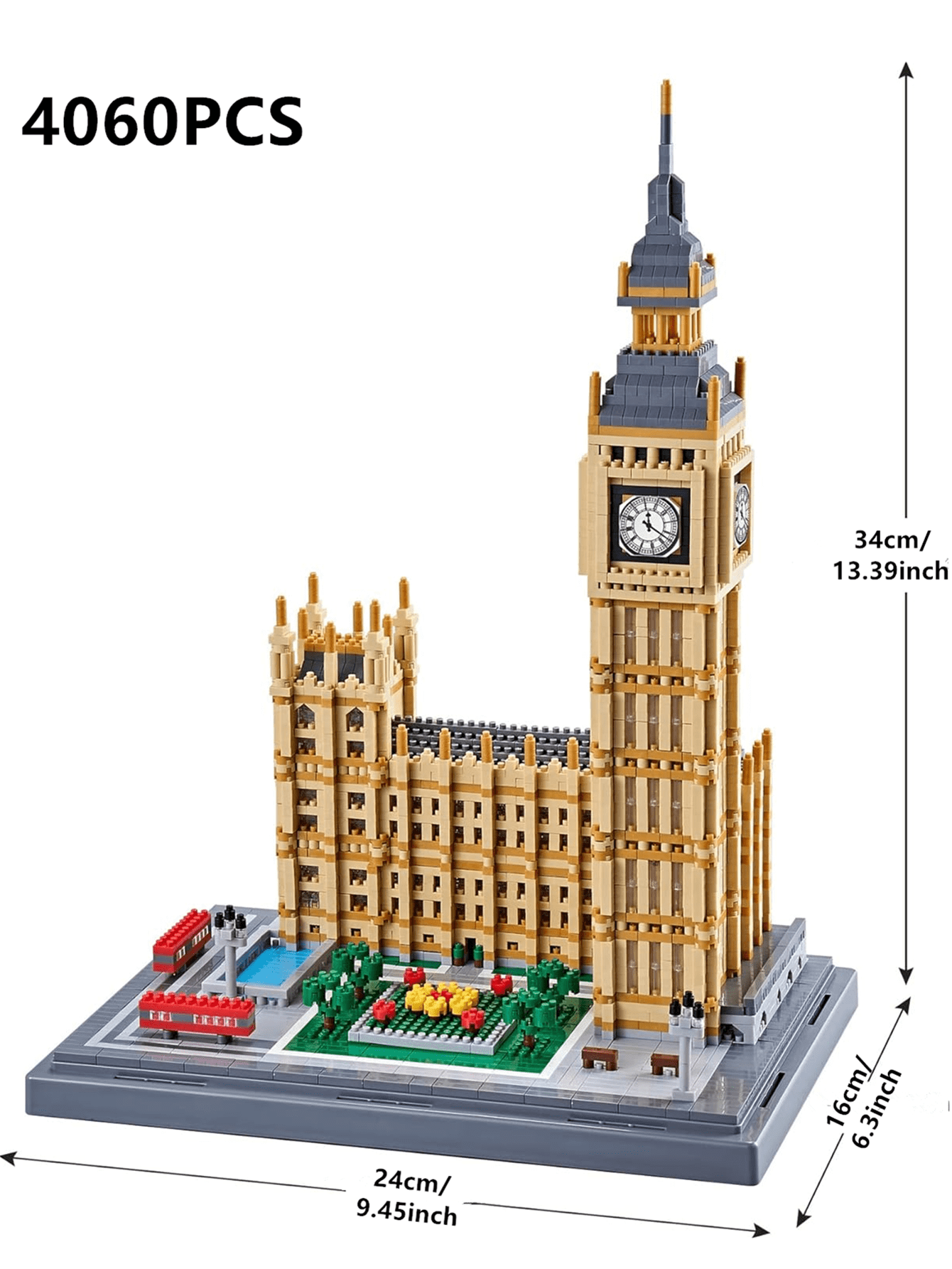 Diy Miniature Landmark Building Block Toy Sets Of World Famous ...