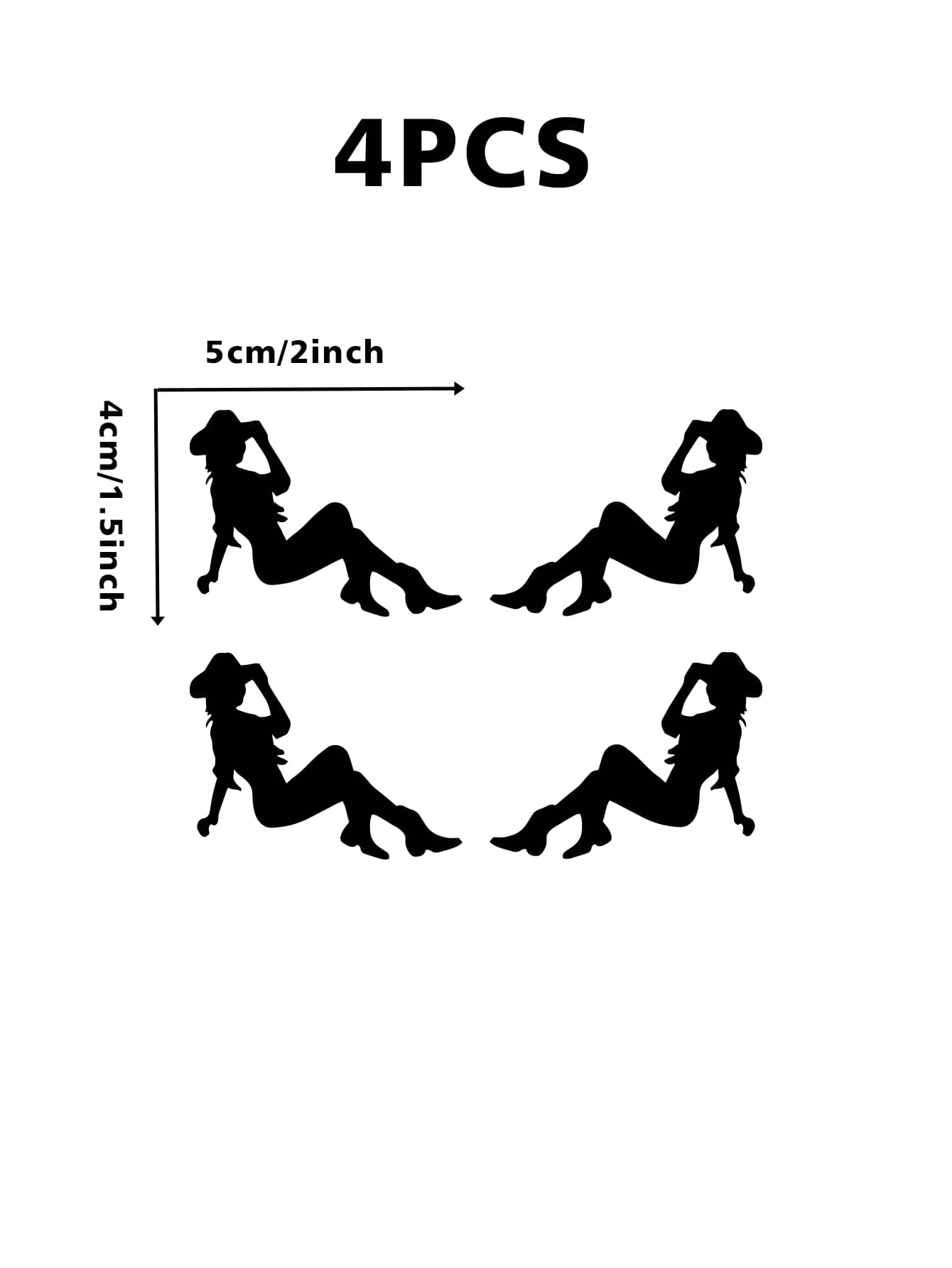 Cowgirl Decal, Cowgirl Silhouette, Country Western, Rodeo, Rearview ...