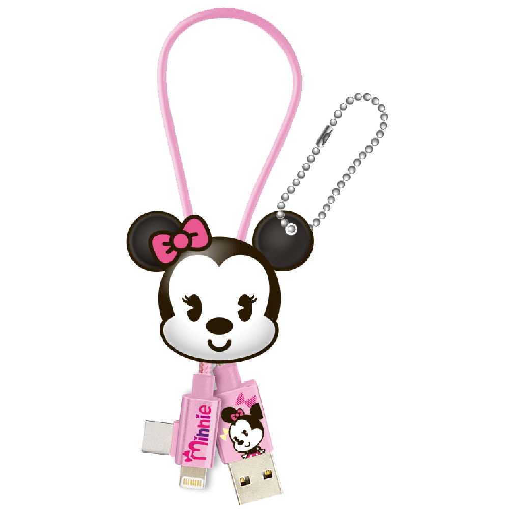 Disney Officially Licensed Cartoon USB Cable Classic – Functional Bag ...