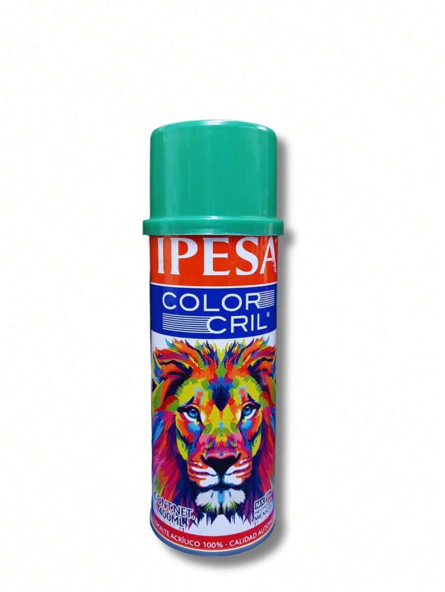 PINTURA ESMALTE ACRILICA AEROSOL VERDE METALICO COLOR CRIL IPESA ...