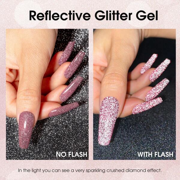 ROSALIND Nail Gel Set,Colorful Gel Nail Polish Suitable All Season Pure ...