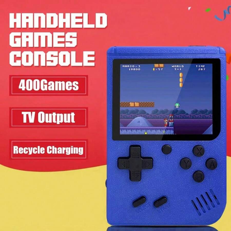 Retro tragbare Handheld Mini 400 Spiele und 1 Gaming-Konsole Konsole ...