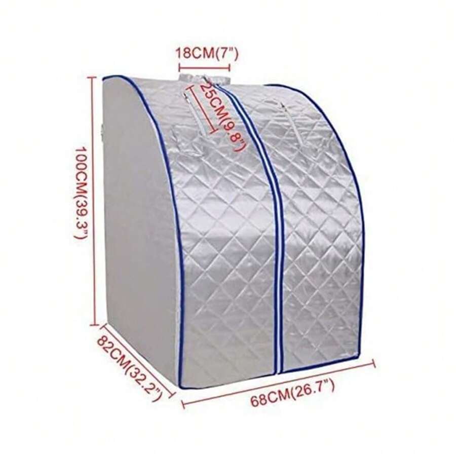 Portable Infrared Sauna Tent Personal Sauna, One Person Sauna Room Full ...