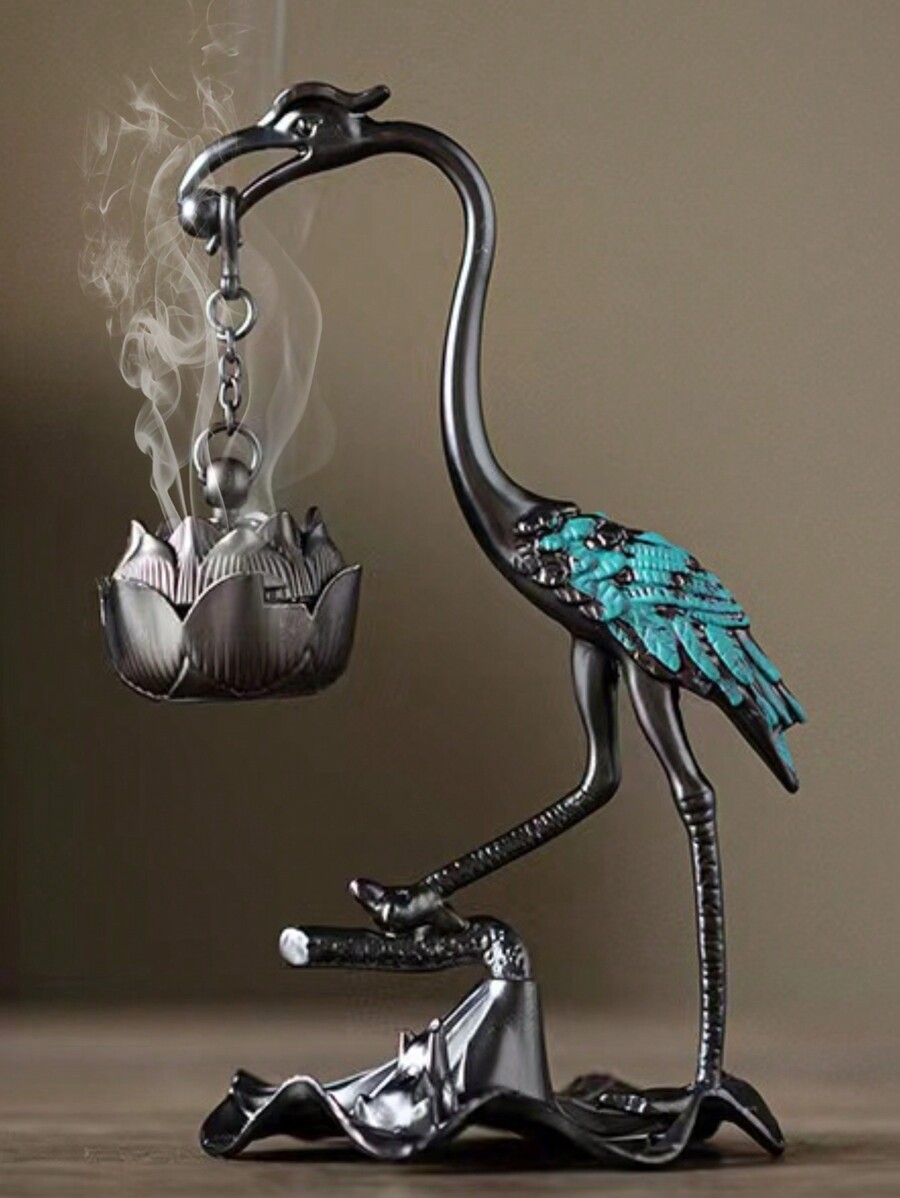Crane Incense Burner, Lotus Hanging Burner, Hanging Incense Burner ...