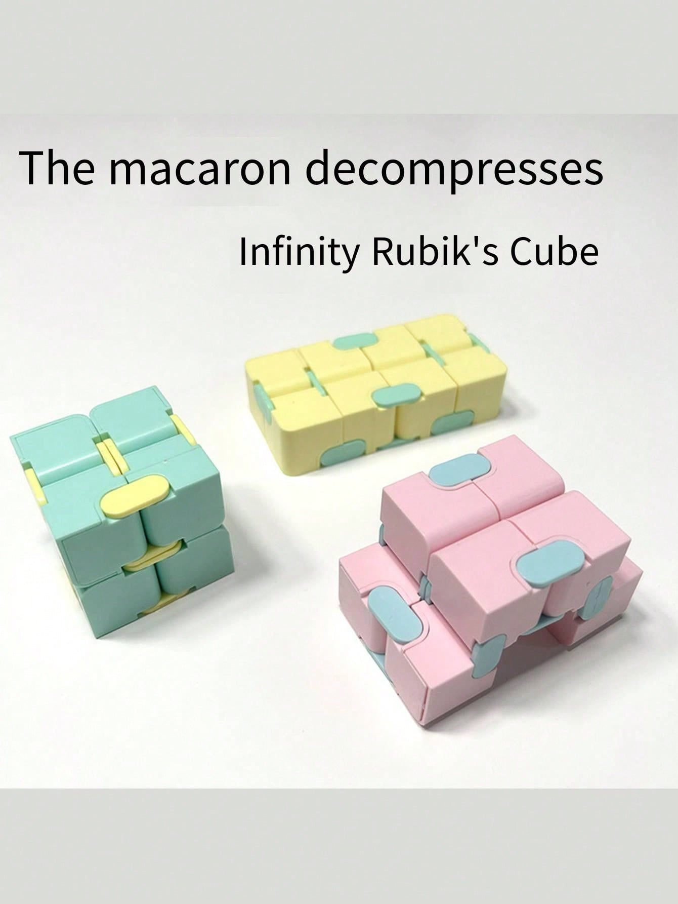 Random Style Delivery Infinite Cube, Creative Macaron Color Pocket Flip ...