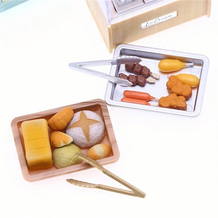 Supermarket Collection Miniature Figures, Miniature Cake Bakery ...