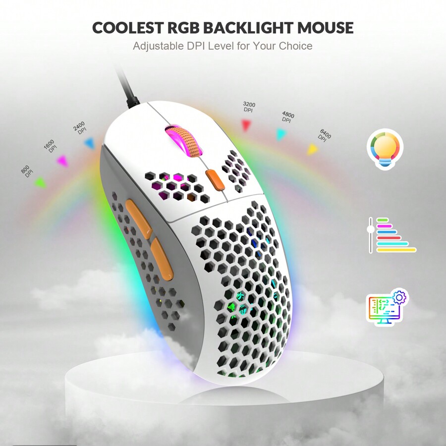 ATTACK SHARK Teclado mecánico de juego y combo de mouse ATTACK SHARK * ZIYOU LANG RK-T8PR0 con ...