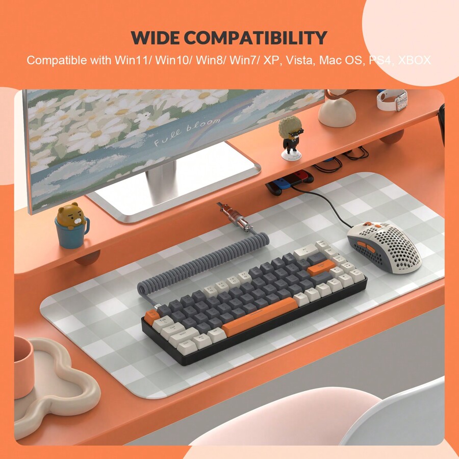 ATTACK SHARK X ZIYOU LANG RK-T8PR0 Wired 65% Mechanical Gaming Keyboard And Mouse Combo With RGB ...